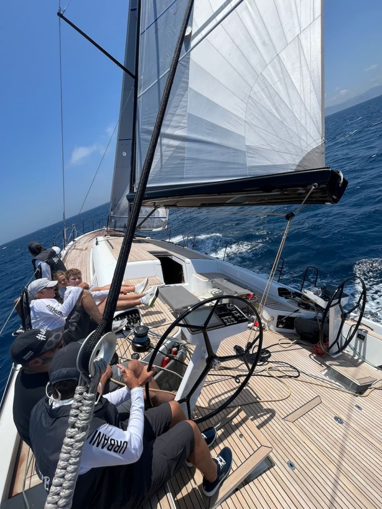 Prueba de velas North Sails y puesta a punto de nuevo Beneteau First 53 ...